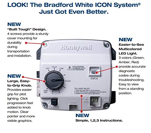 ICON Gas Valve Residential Bradford White, 49% OFF