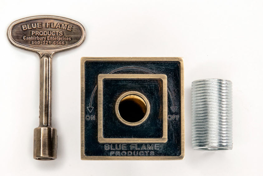 Products | M1686, Blue Flame, Square Universal Flange w/ 3″ Key Square ...