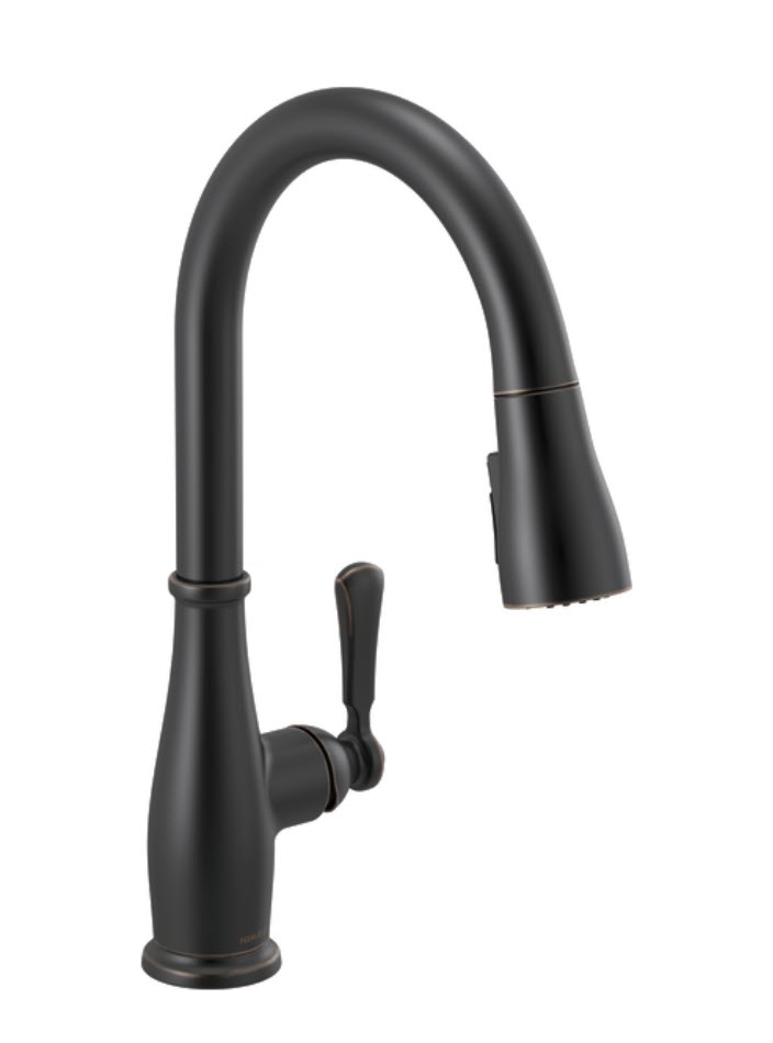 Products | D7042, Delta Faucet, Peerless P7965LF-OB Elmhurst Pull-Down ...